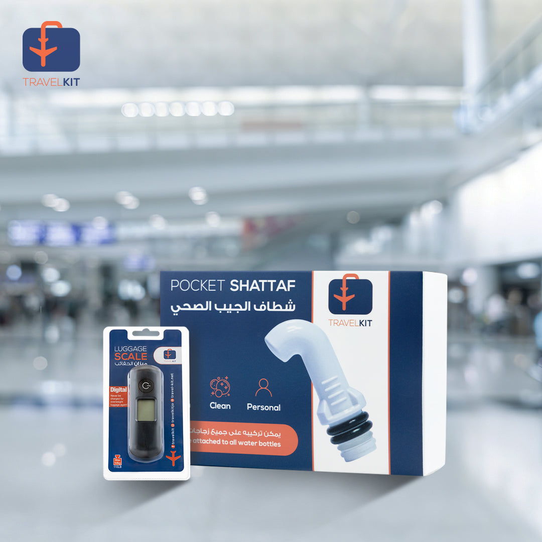 Pocket Shattaf & Luggage Scale Kit – TravelKit SA